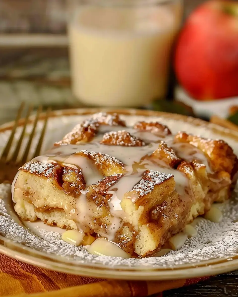 Cinnamon Roll French Toast Casserole