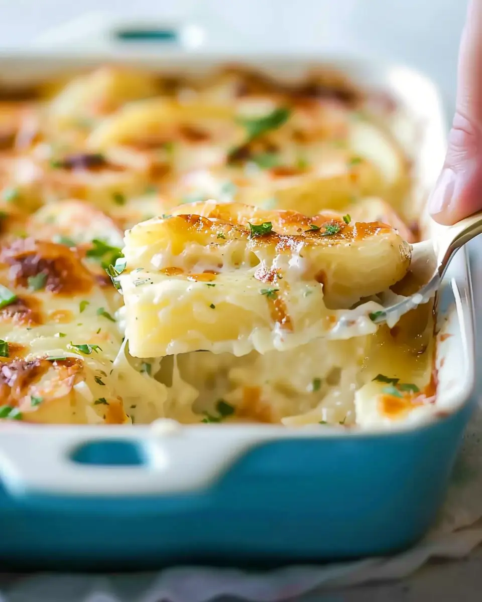 extra creamy easy scalloped potatoes
