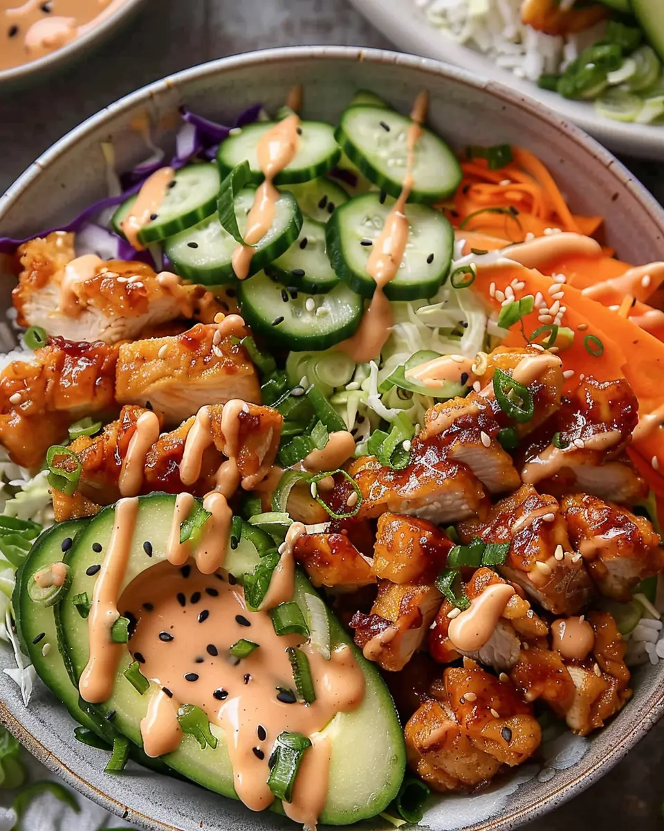 Bang Bang Chicken Bowl