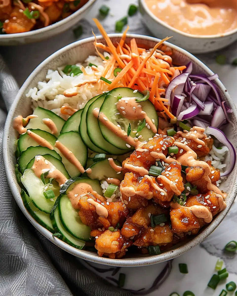 Bang Bang Chicken Bowl