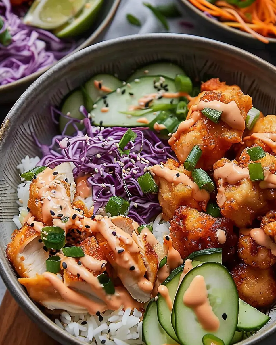 Bang Bang Chicken Bowl