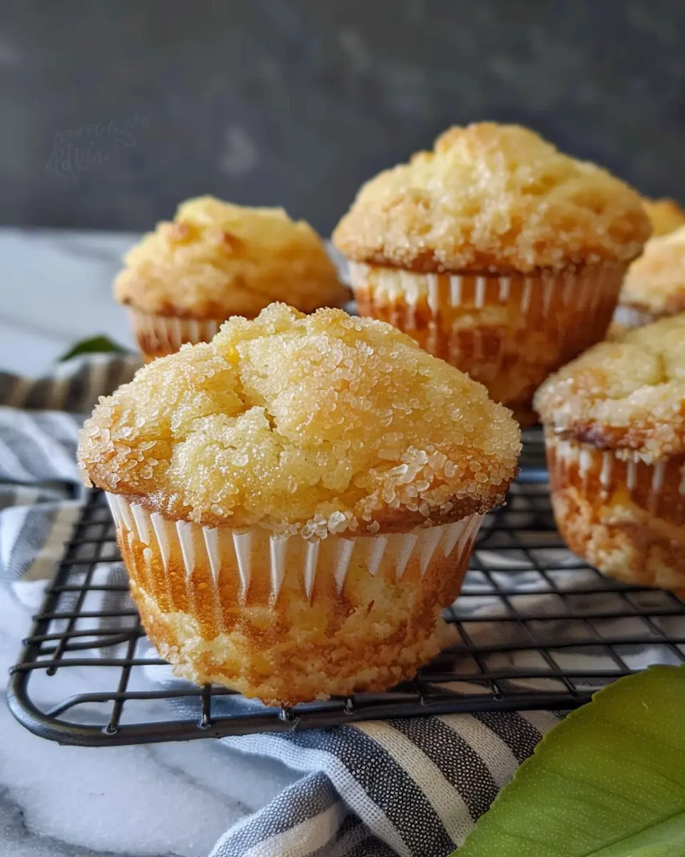 easy lemon muffins